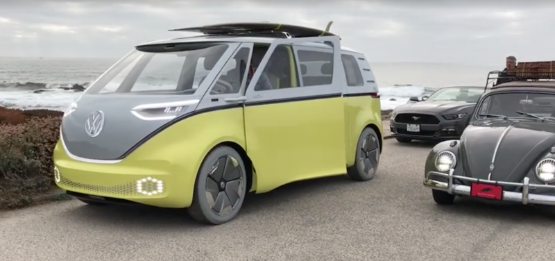 Volkswagen's Microbus Concept Spotted In The Wild - TechKee