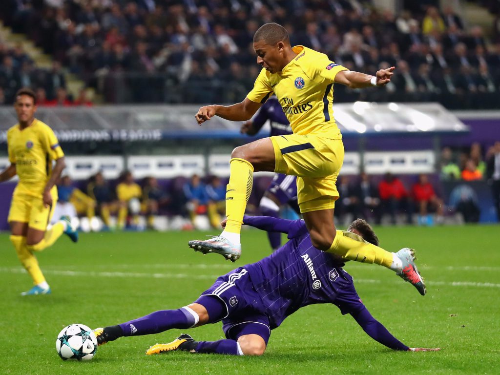 'It's like he's playing in the school playground' — teenager Kylian ...