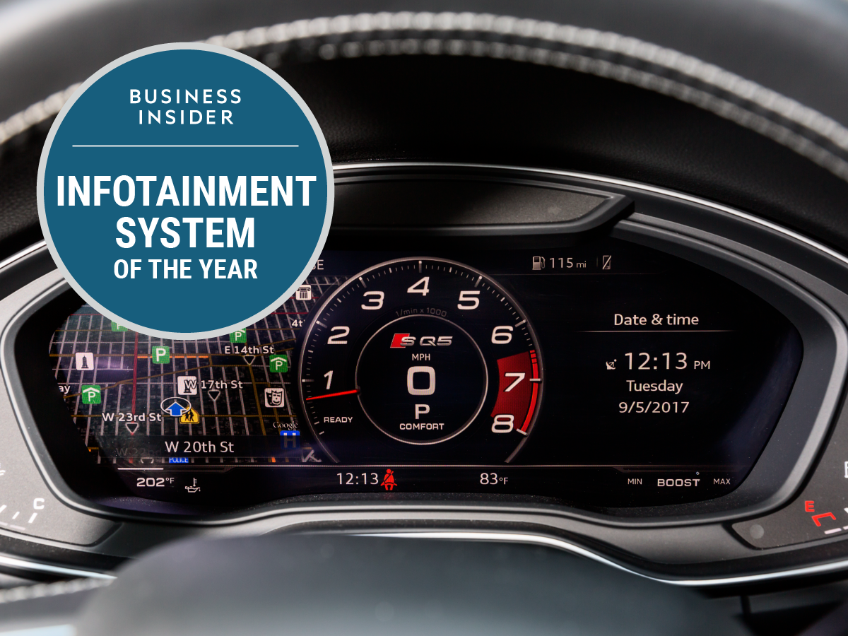 Audi is a repeat winner for Business Insider's 2017 Infotainment System ...
