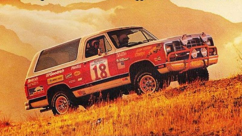 In 1981 Dodge entered a pair of Ramchargers in the Safari Rally. - TechKee