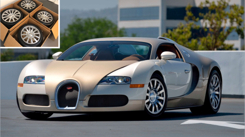 Please Consider This Set of Lightly Used Bugatti Veyron Wheels for ...